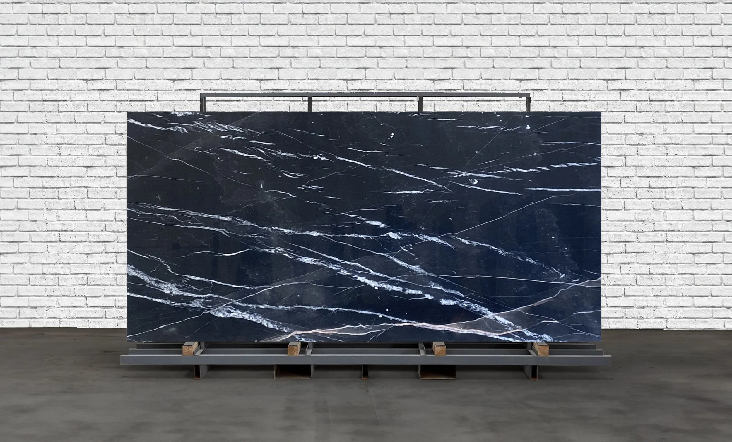 Calacatta Black Polished Italian Marble — Black Taurus Inc.