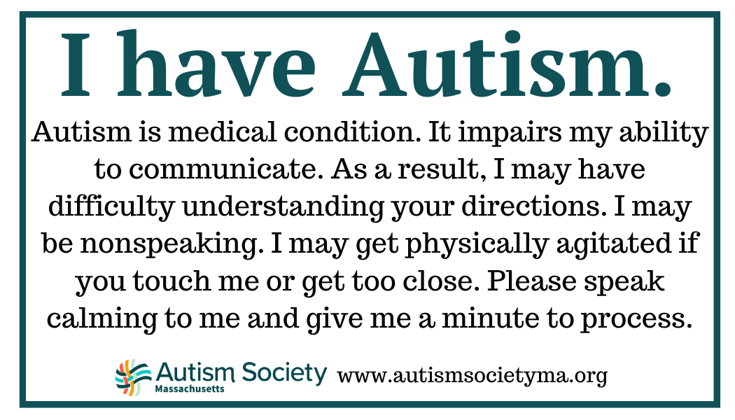 Awareness — Autism Society of Massachusetts
