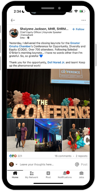 MEET SHALYNNE — Keynote Speaker & Culture Champion, Shalynne Jackson