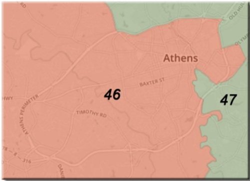 District Maps — Athens-Clarke County Democrats