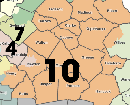 District Maps — Athens-Clarke County Democrats