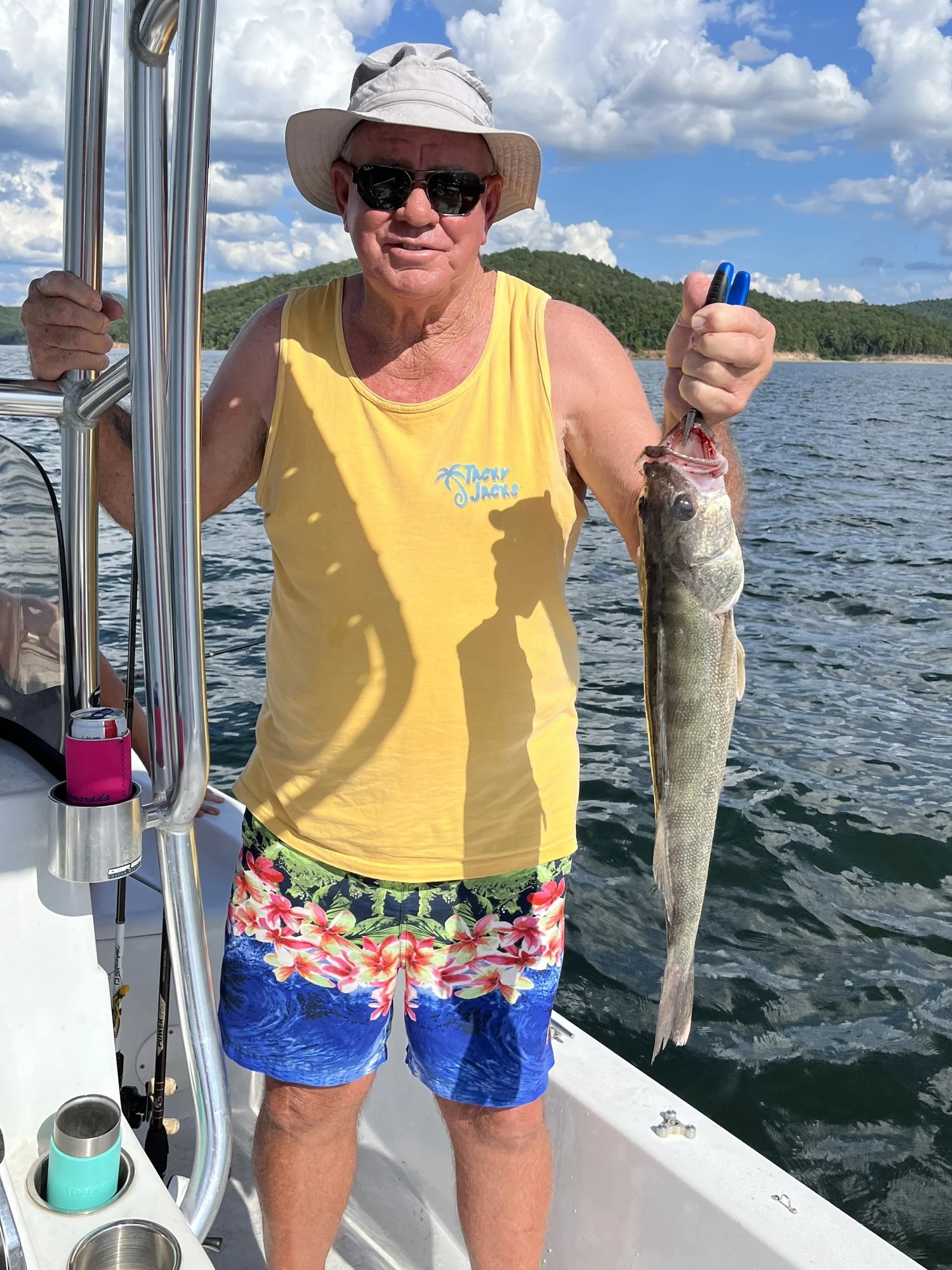 Broken Bow Walleye Fishing