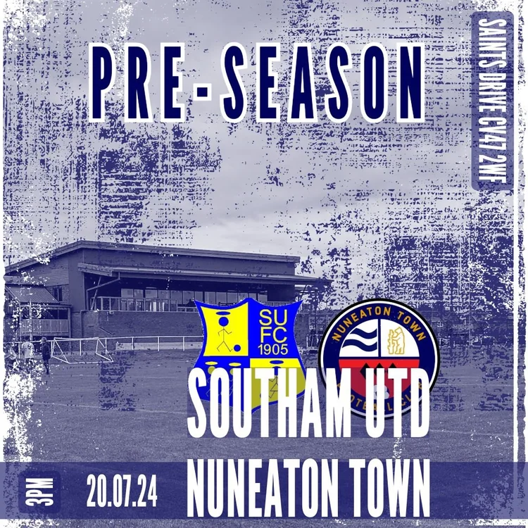 Southam United pre-season friendly confirmed — Nuneaton Town FC
