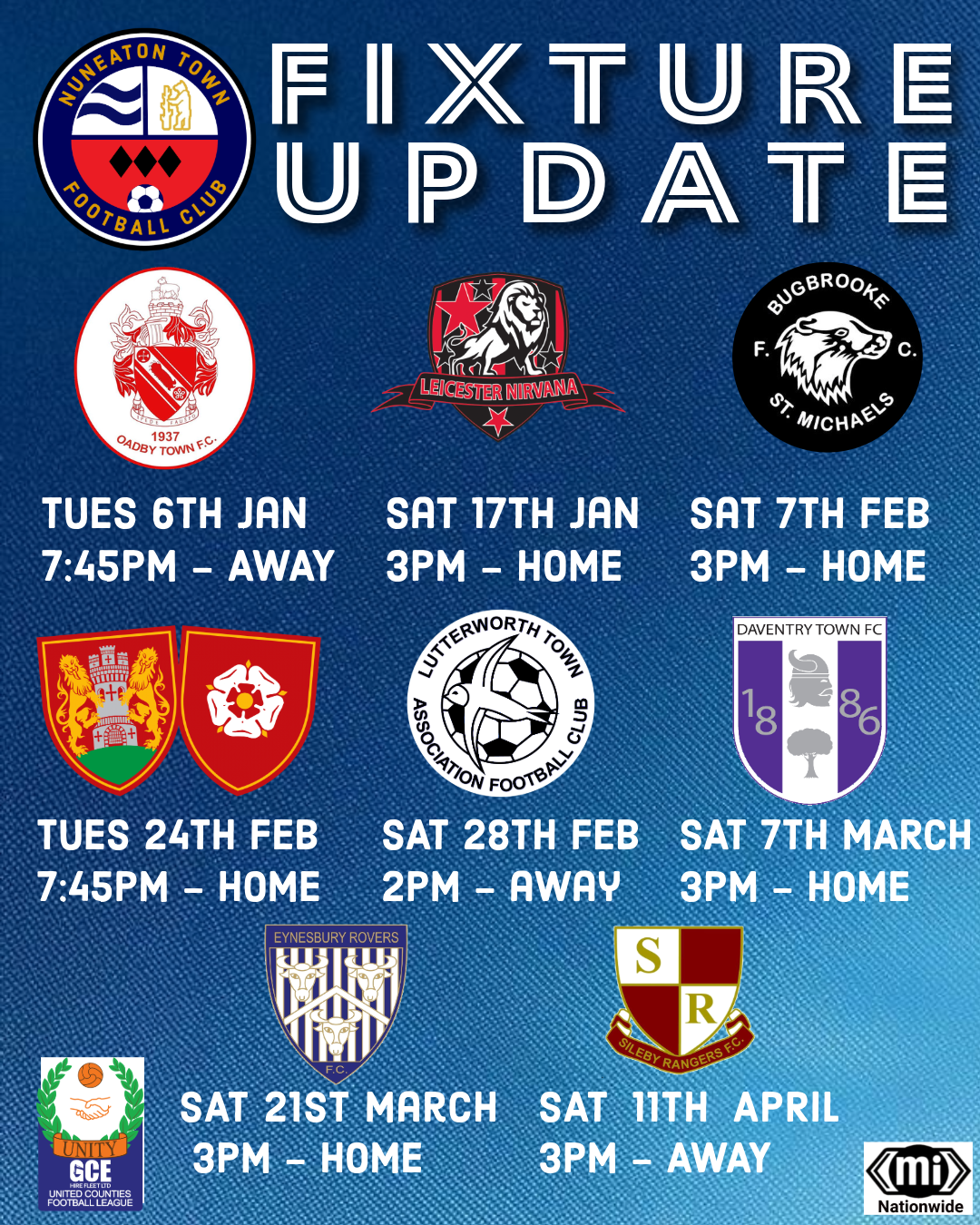 Nuneaton Town News — Nuneaton Town FC