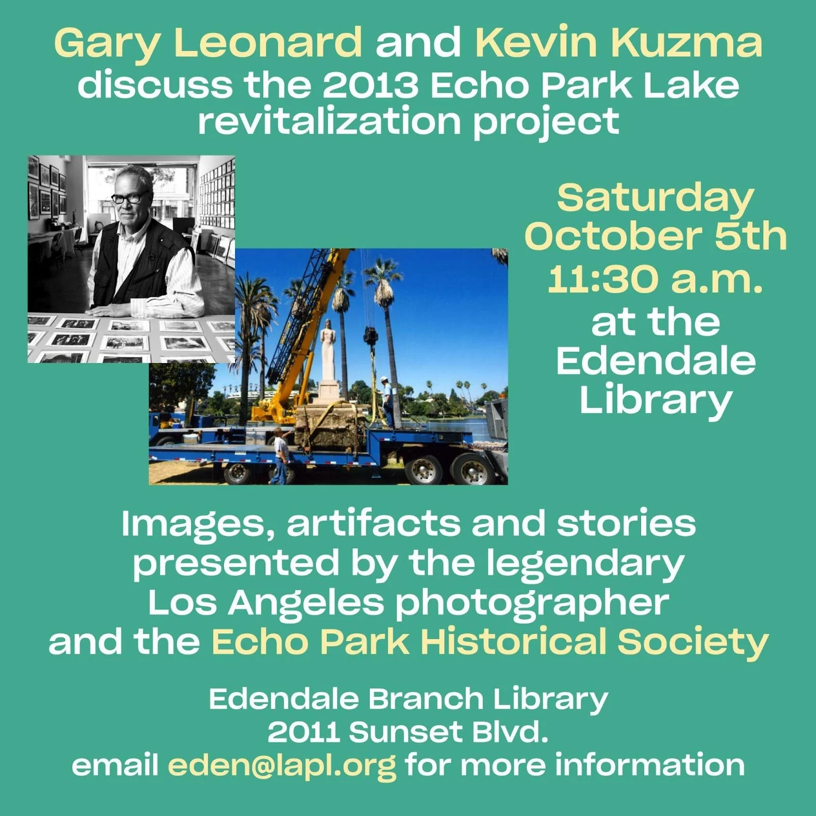 A look back at the revitalization of Echo Park Lake — Historic Echo Park