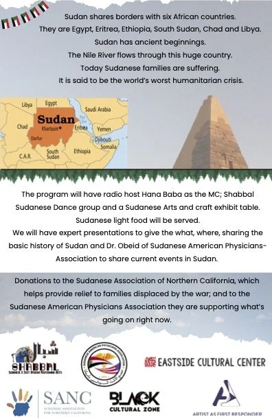 Sudan Zine — EastSide Arts Alliance