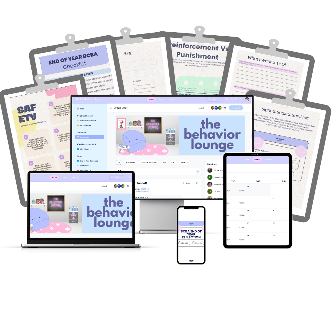 School Based BCBA l Meghan Edwards Behavior Analyst in Schools