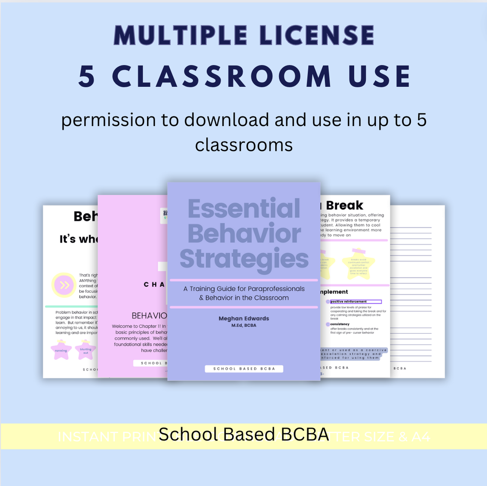 School Based BCBA l Meghan Edwards Behavior Analyst in Schools