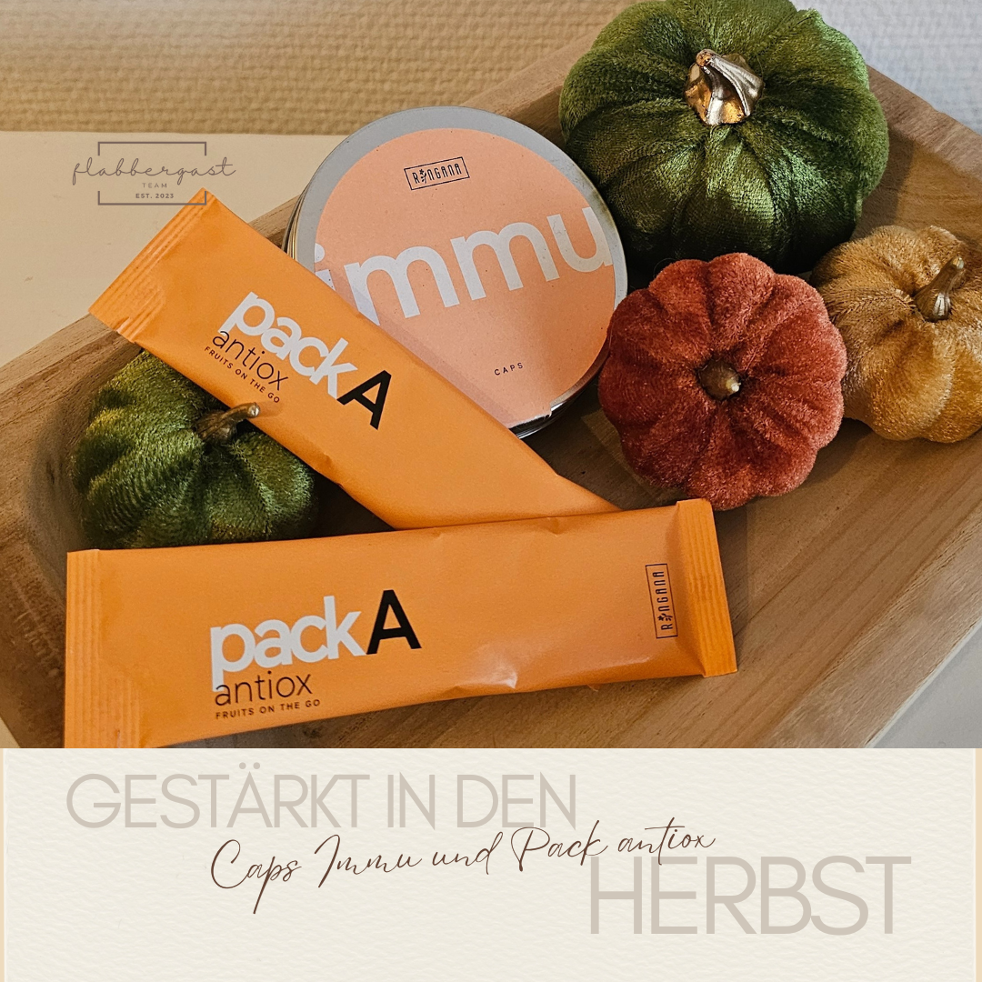 Gestärkt durch den Herbst: Wie mich CAPS immu und PACK antiox ...