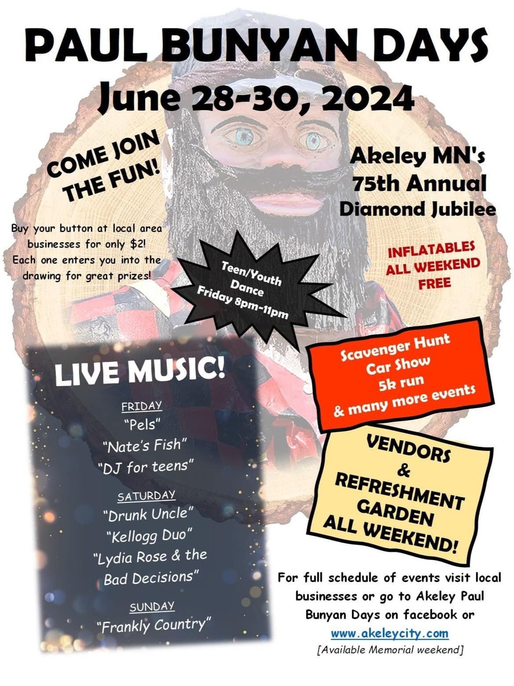Paul Bunyan Days 2024! — Up North Retreats