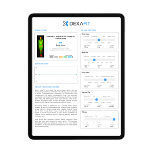 Download DexaFit Sample Reports | DexaFit Naples