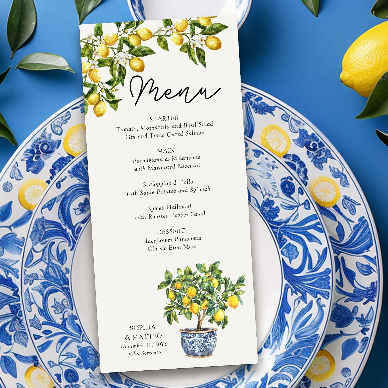 Plan the Perfect Italian Lemon-Themed Wedding: Decor, Food, Drink ...