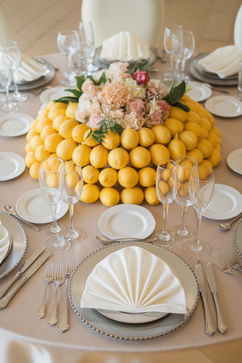 Plan the Perfect Italian Lemon-Themed Wedding: Decor, Food, Drink ...