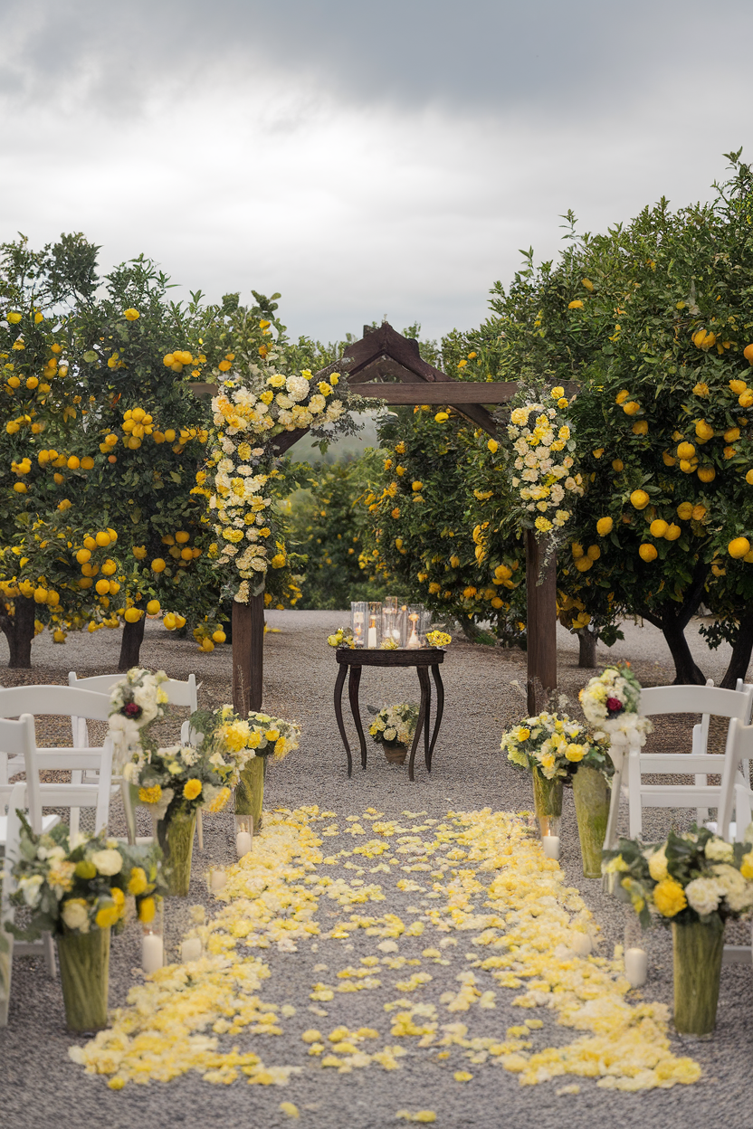 Plan the Perfect Italian Lemon-Themed Wedding: Decor, Food, Drink ...