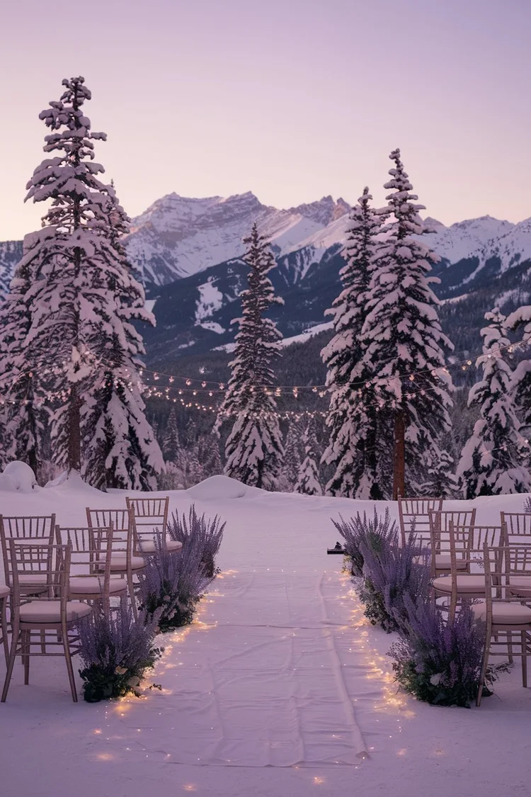 Winter Themed Wedding Invitation Suites — DARLING & MAY