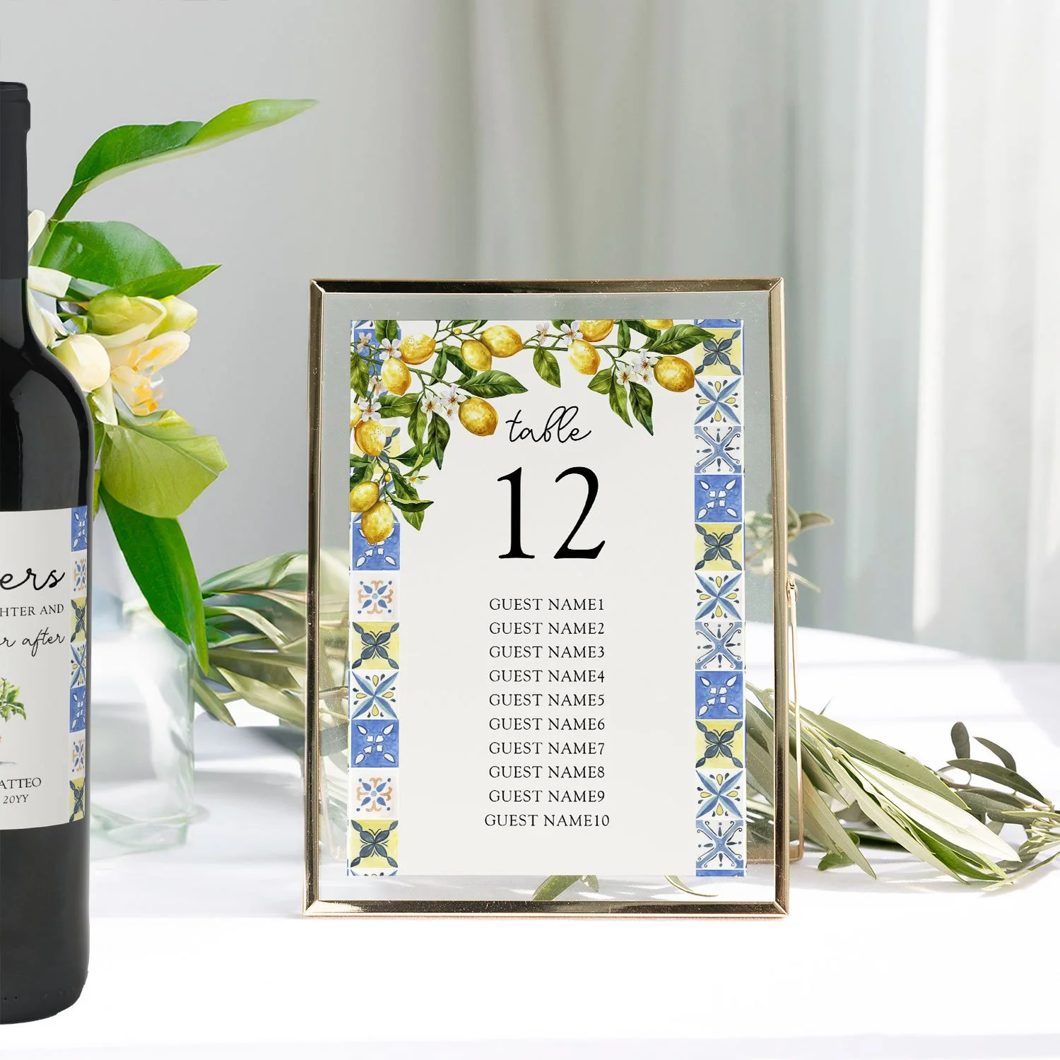 Plan the Perfect Italian Lemon-Themed Wedding: Decor, Food, Drink ...
