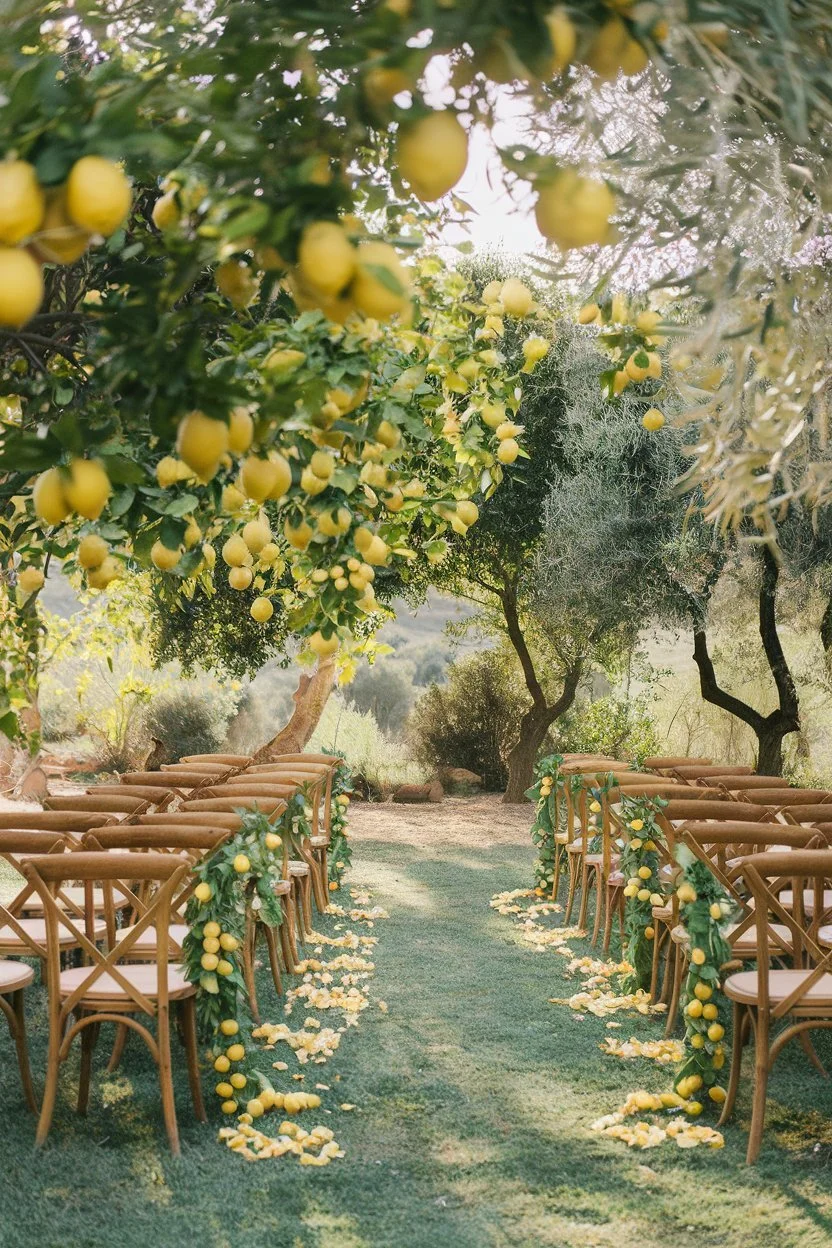 Plan the Perfect Italian Lemon-Themed Wedding: Decor, Food, Drink ...