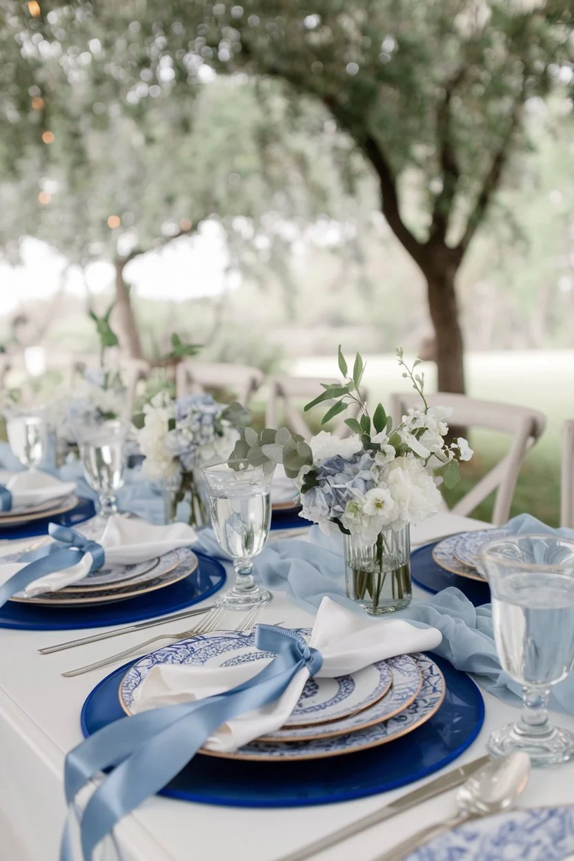 Elegant Blue and White Chinoiserie Wedding Ideas: Themes, Décor ...
