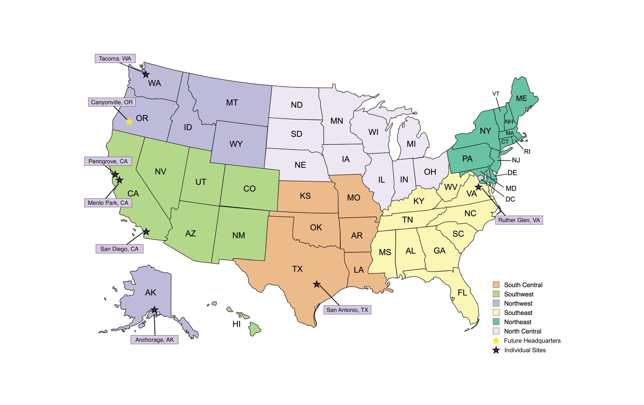 Our Locations | Explore Our Locations Today — Paws for Purple Hearts