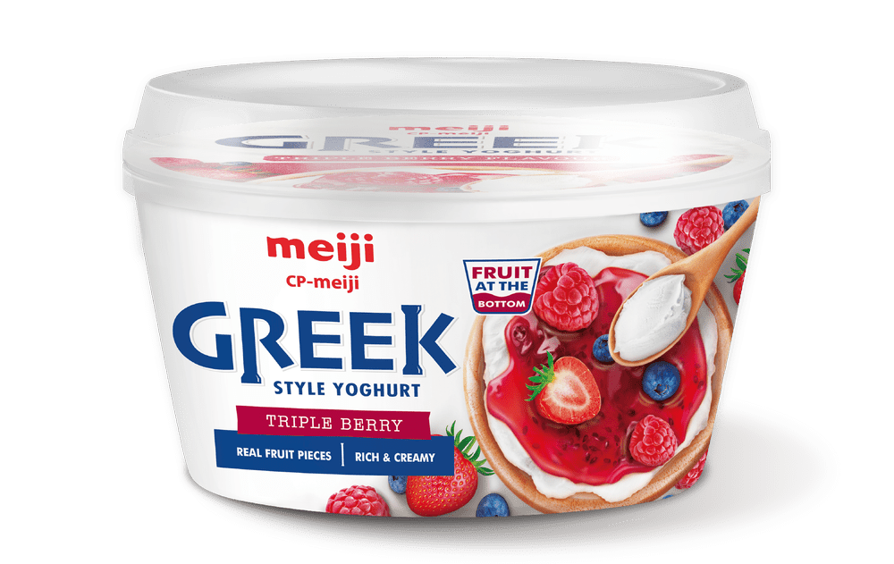 Meiji Triple Berry Greek Style Yogurt 500g — CP-Meiji Greek Style Yogurt
