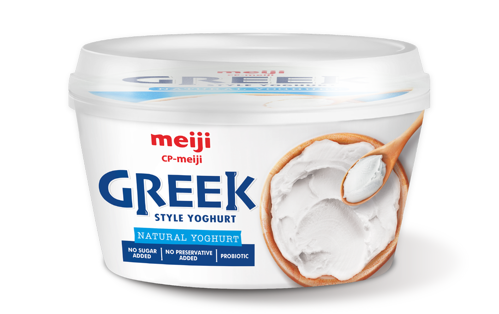Meiji Natural Greek Style Yogurt 500g — CP-Meiji Greek Style Yogurt