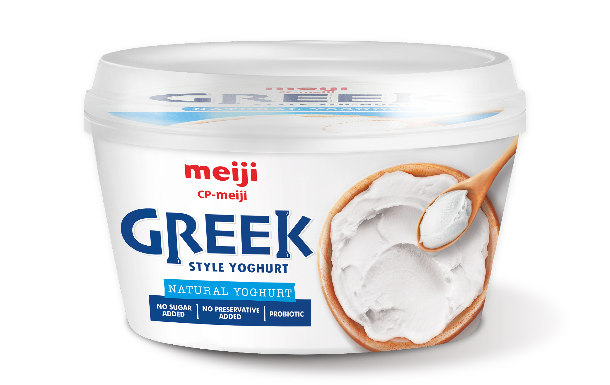 Meiji Natural Greek Style Yogurt 500g — CP-Meiji Greek Style Yogurt