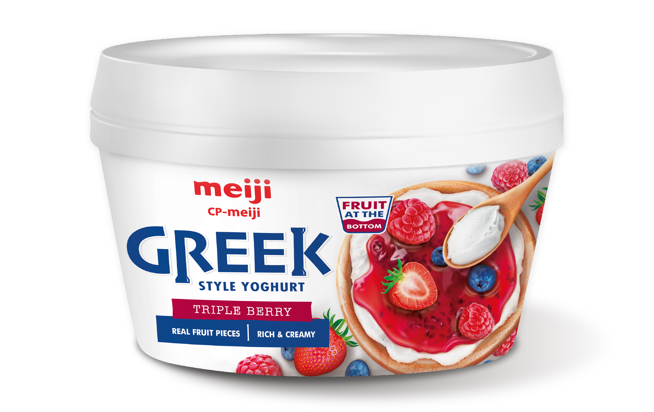 Meiji Triple Berry Greek Style Yogurt Sizes — CP-Meiji Greek Style Yogurt
