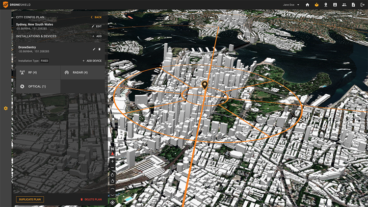 DroneShield Unveils 3D Planning Tool for Designing Layered Counter-UAS ...