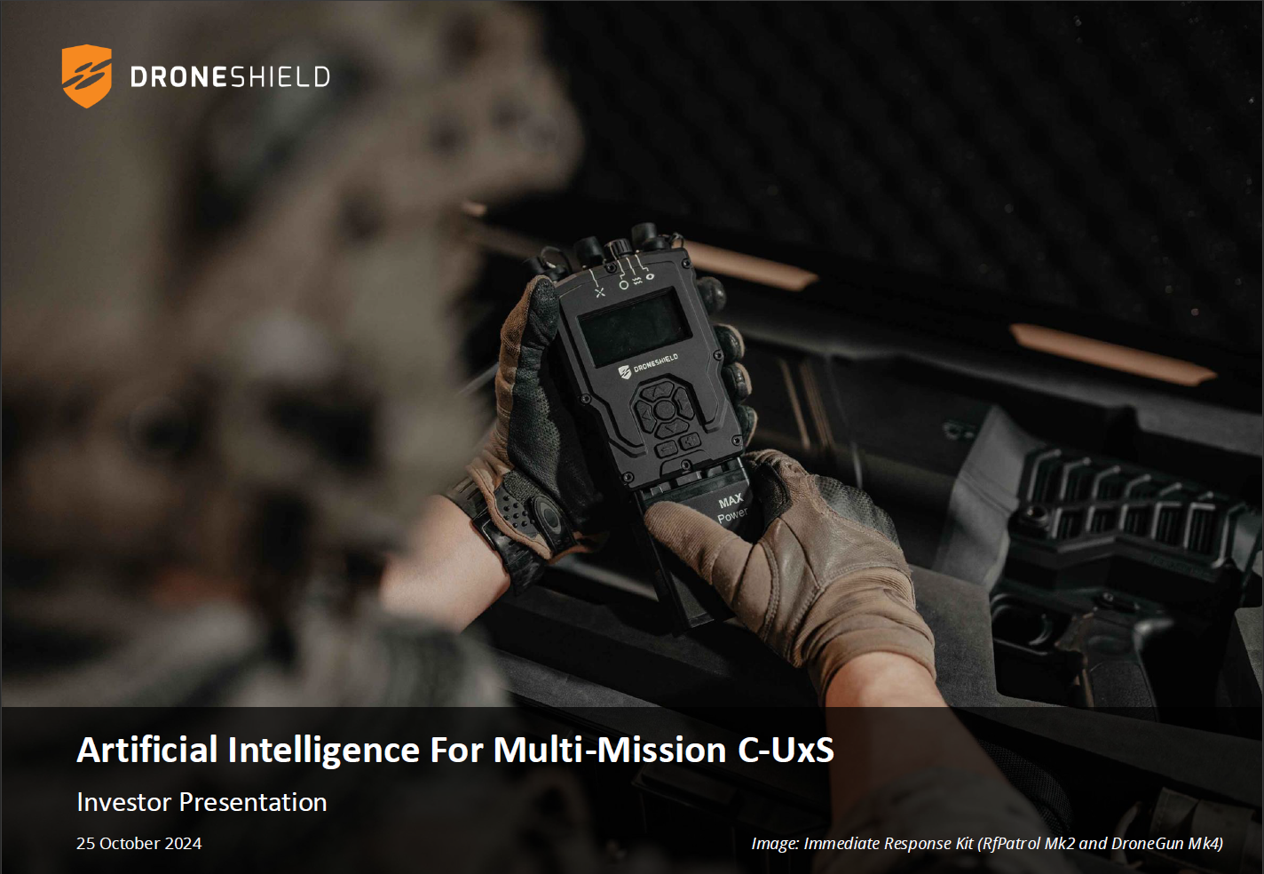 Investor Relations — DroneShield Ltd (ASX:DRO) — DroneShield