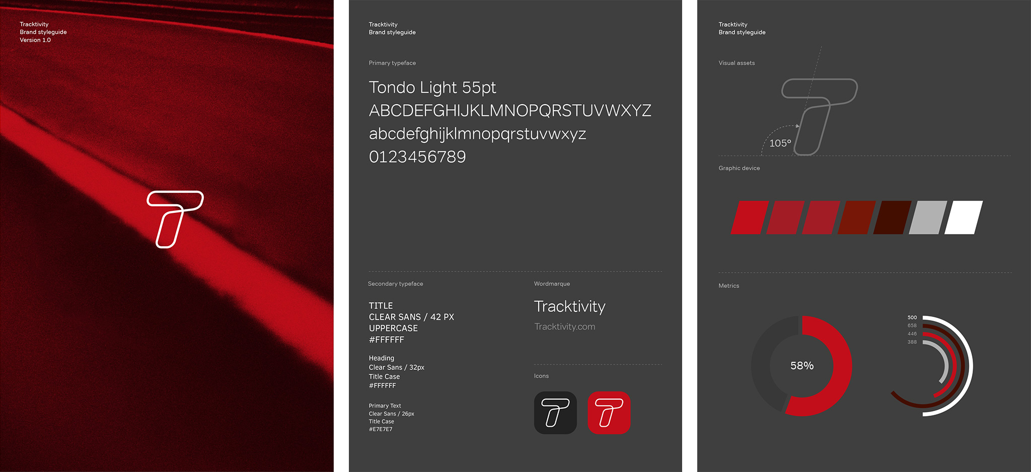 Tracktivity: A super-charged identity for racing enthusiasts. — Freytag ...