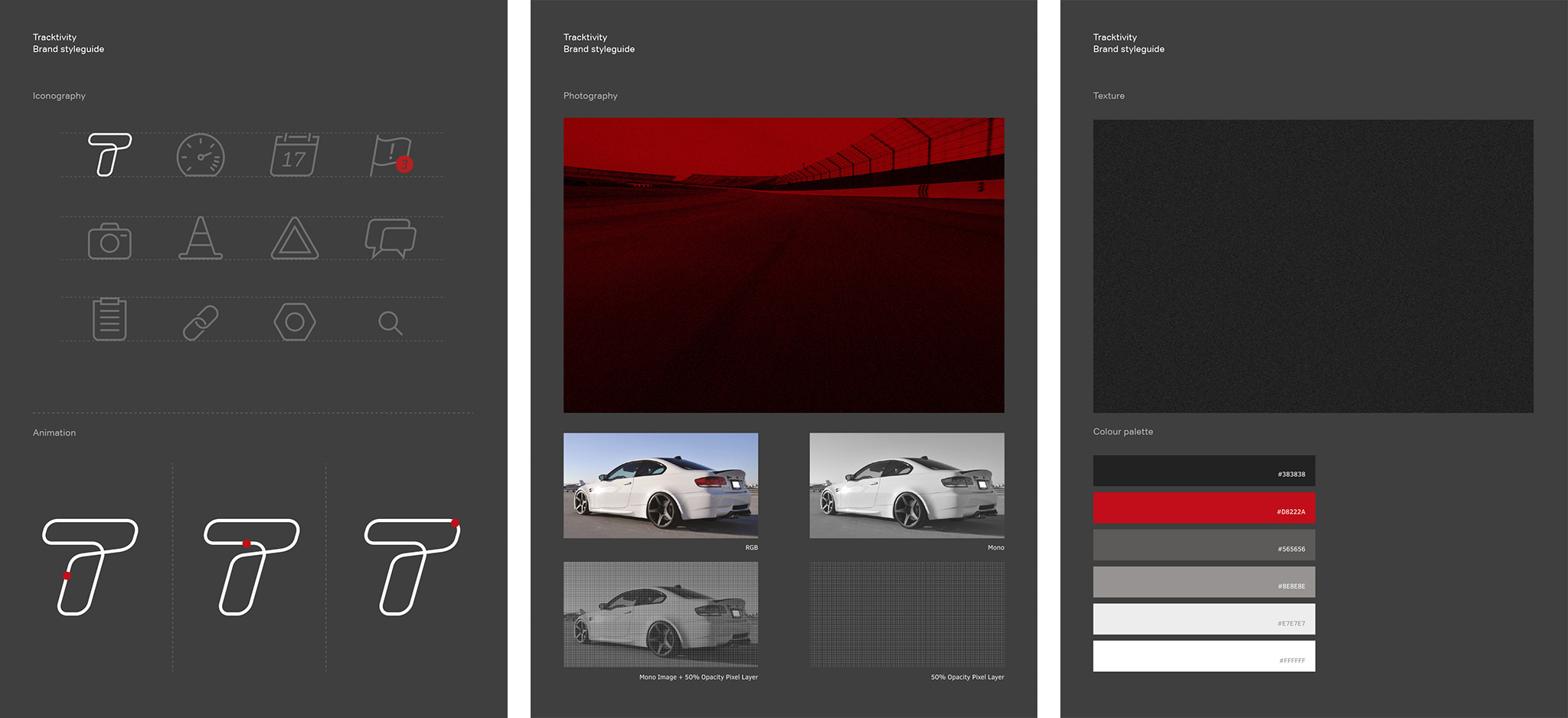 Tracktivity: A super-charged identity for racing enthusiasts. — Freytag ...