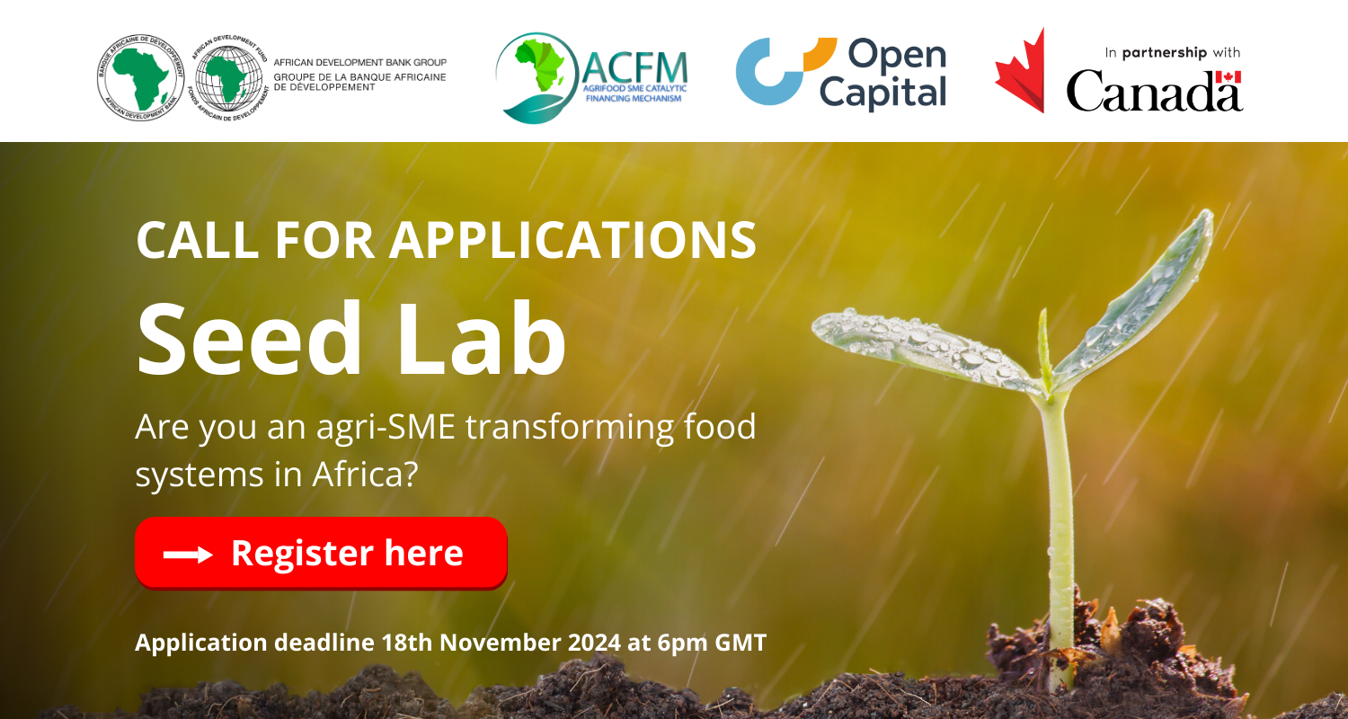 Announcement: Launch of the Seed Lab’s second Call For Applications ...