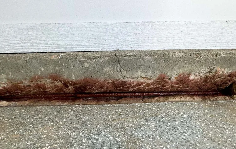 Chip and Grout Corroded Rebar Repair Solutions
