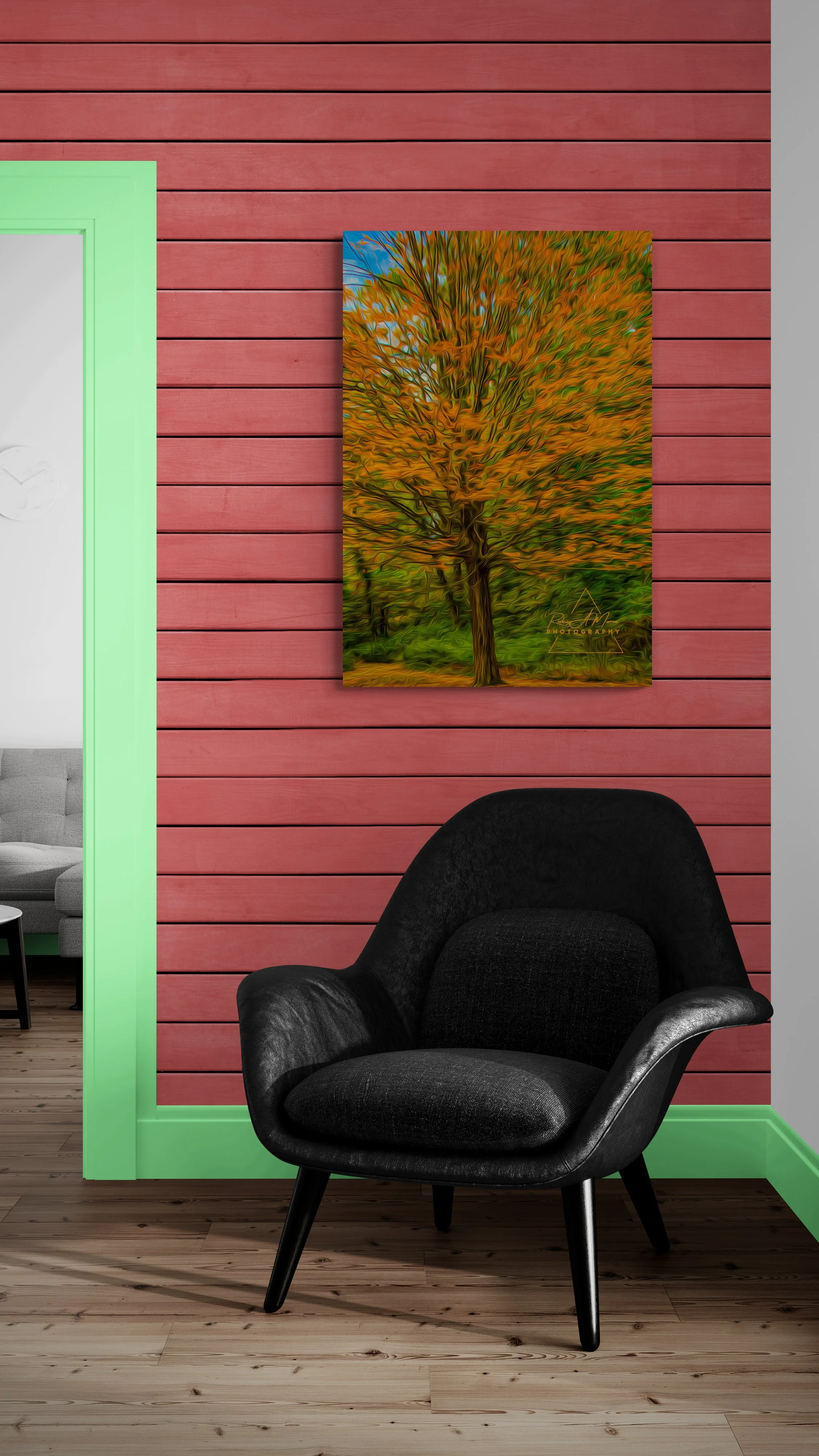 Golden Tree Fine Art Photographic Landscape Nature tree image of golden ...