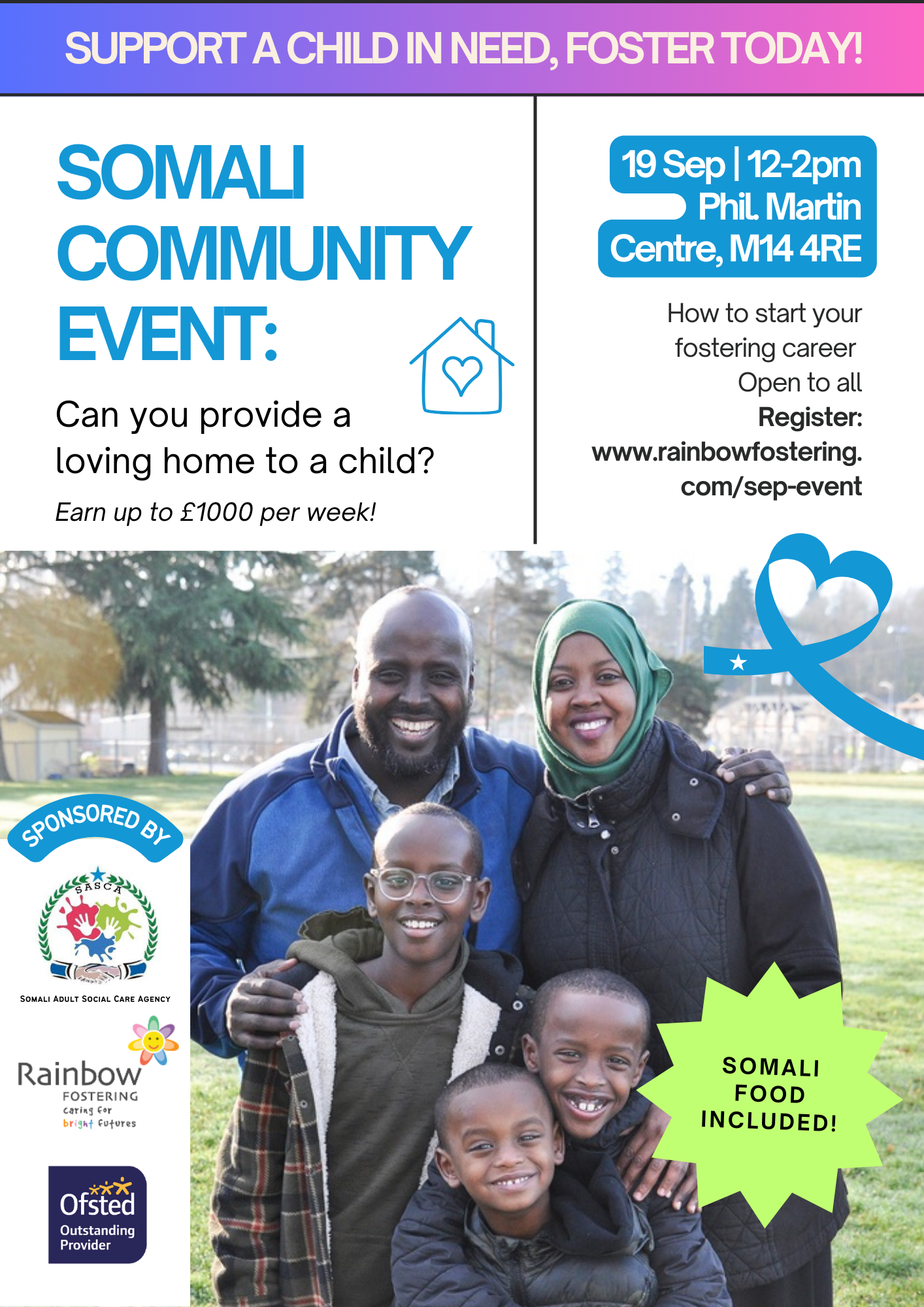 Upcoming Events — Rainbow Fostering Services