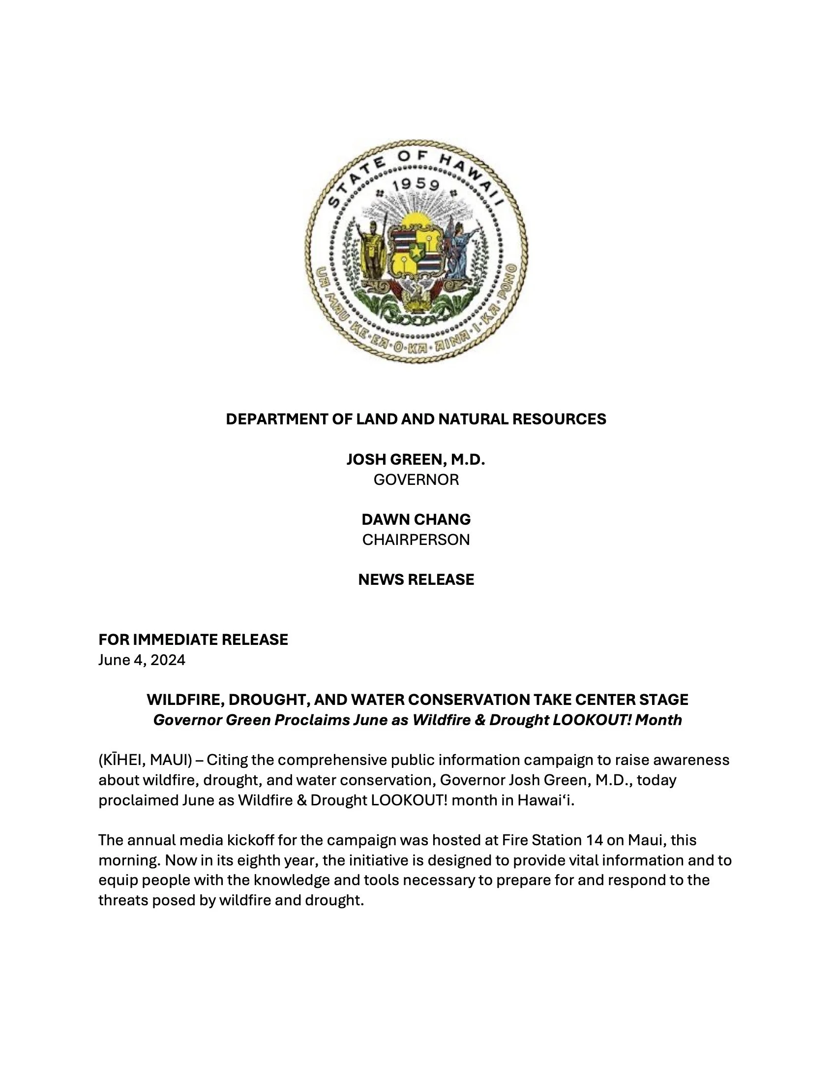 Get Prepared Materials | Prepare Now, Stay Safe — Hawaii Wildfire ...