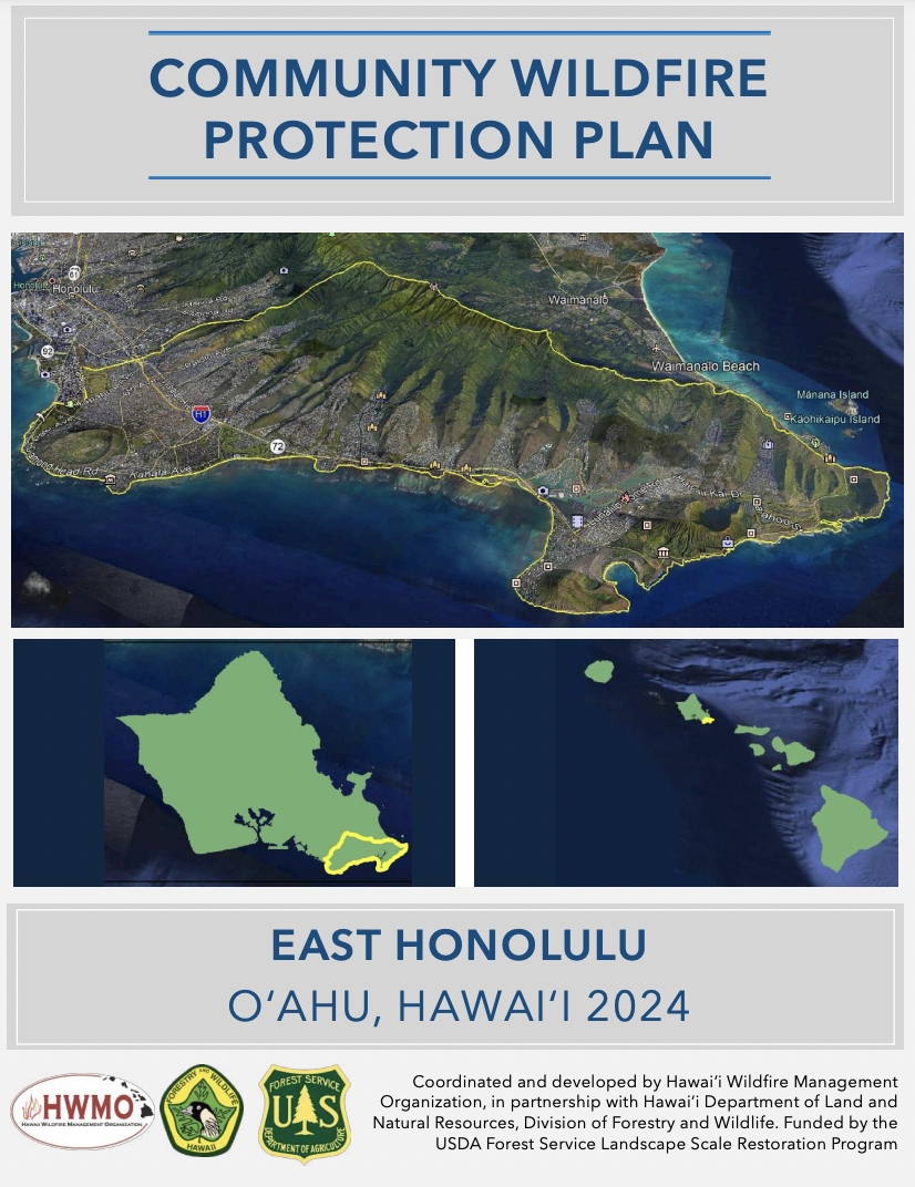 East Honolulu CWPP - 2024 — Hawaii Wildfire Management Organization
