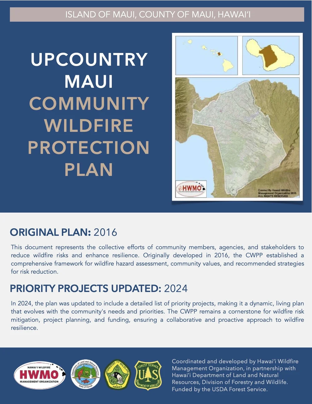 Wildfire Plans and Maps | Enhance Wildfire Preparedness Now — Hawaii ...