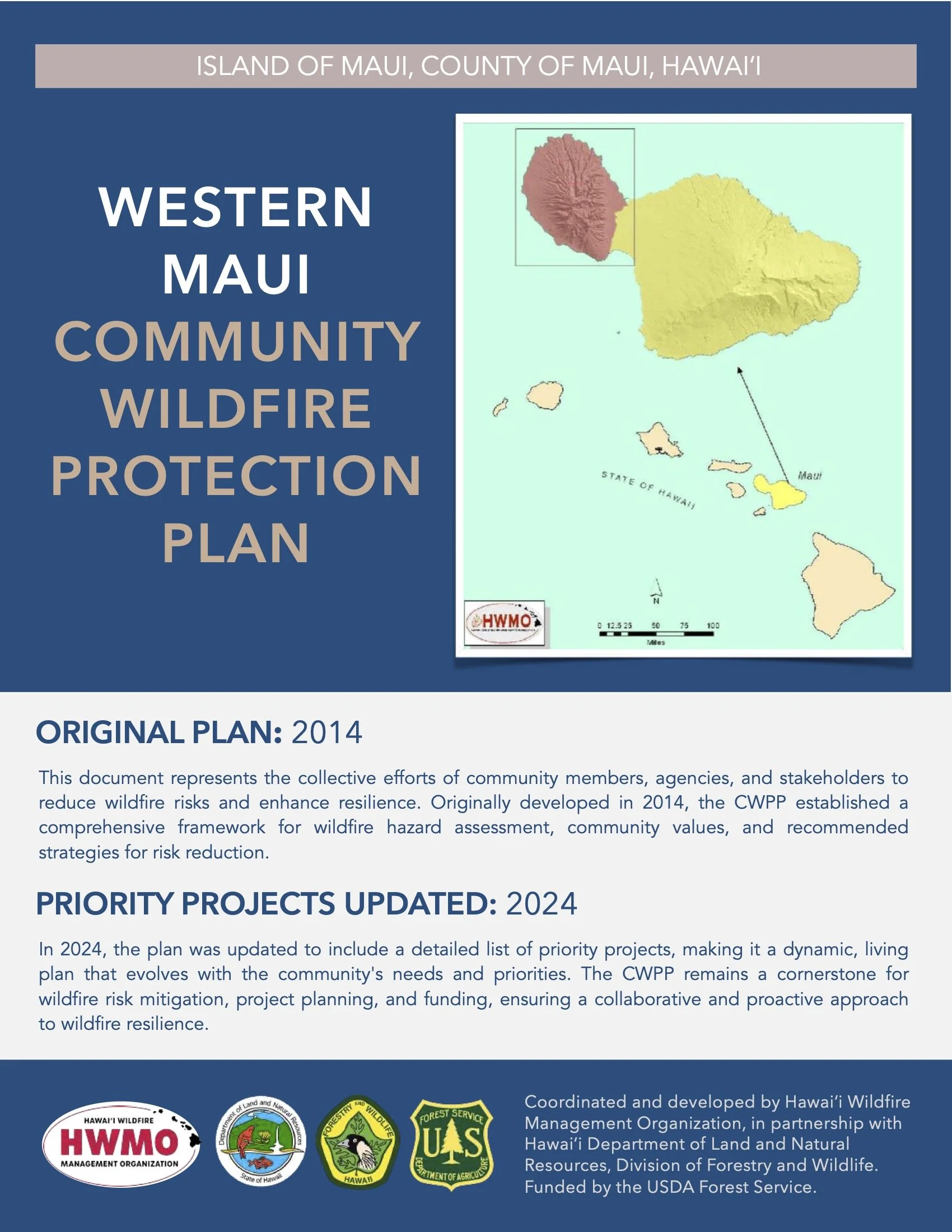 Wildfire Plans and Maps | Enhance Wildfire Preparedness Now — Hawaii ...