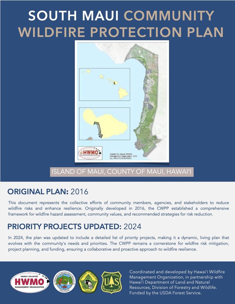 Wildfire Plans and Maps | Enhance Wildfire Preparedness Now — Hawaii ...