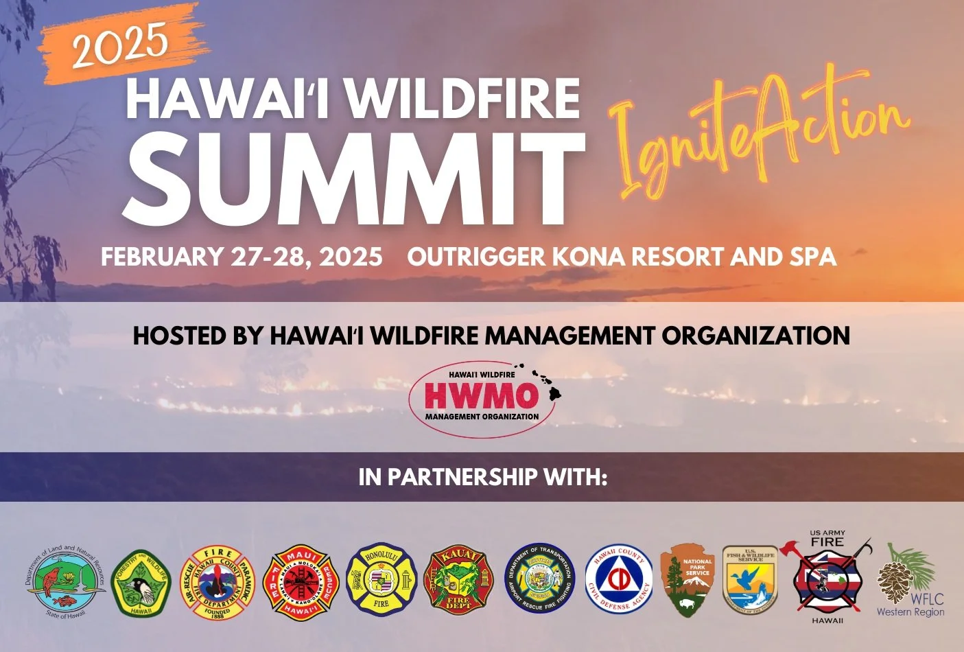 Wildfire Summit 2025 | Join wildfire resilience efforts — Hawaii ...