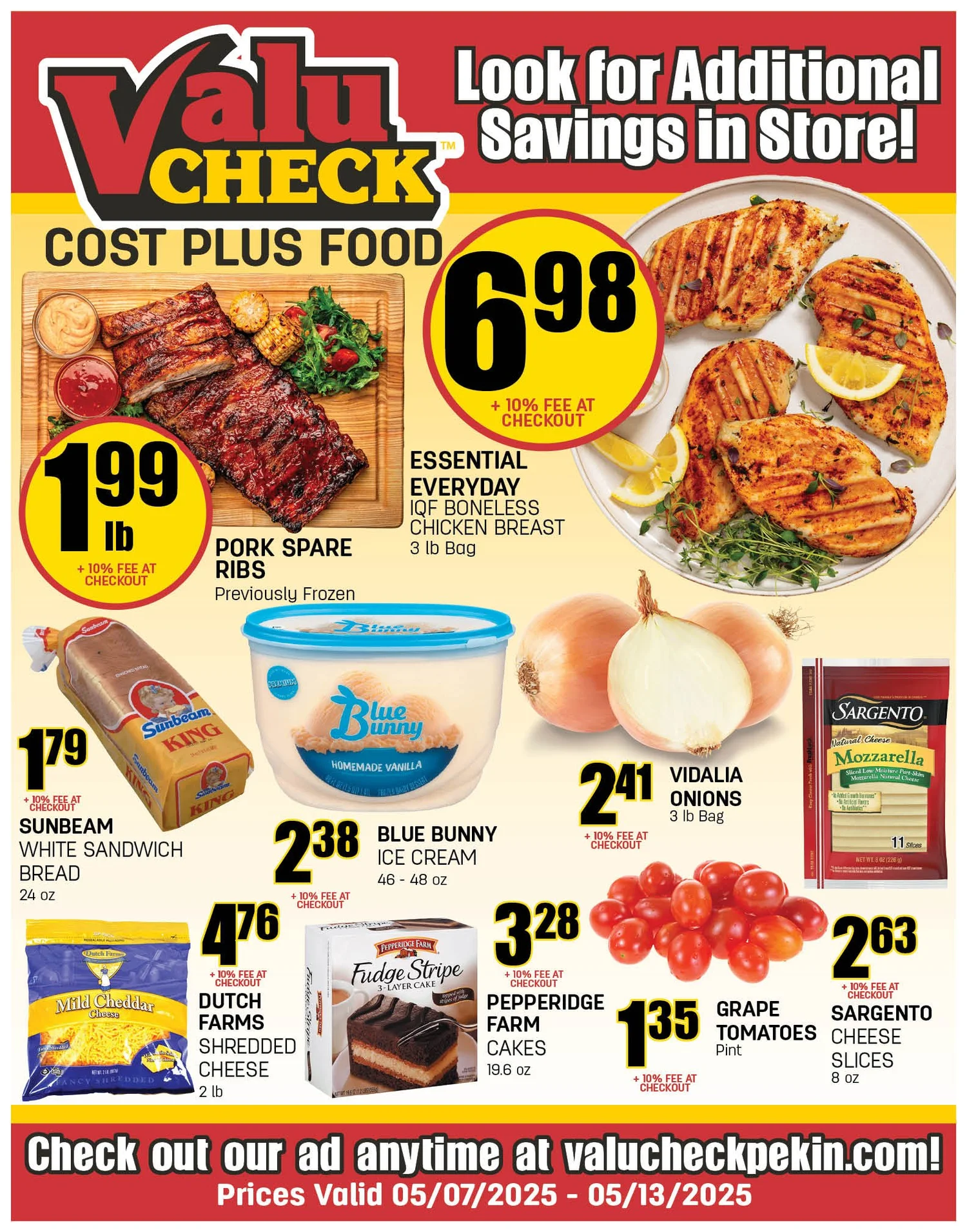 Valucheck: Cost Plus Food