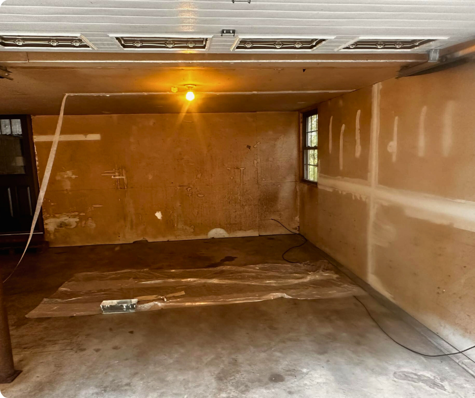Garage Drywall Transformation — Capital District Drywall & More, LLC ...