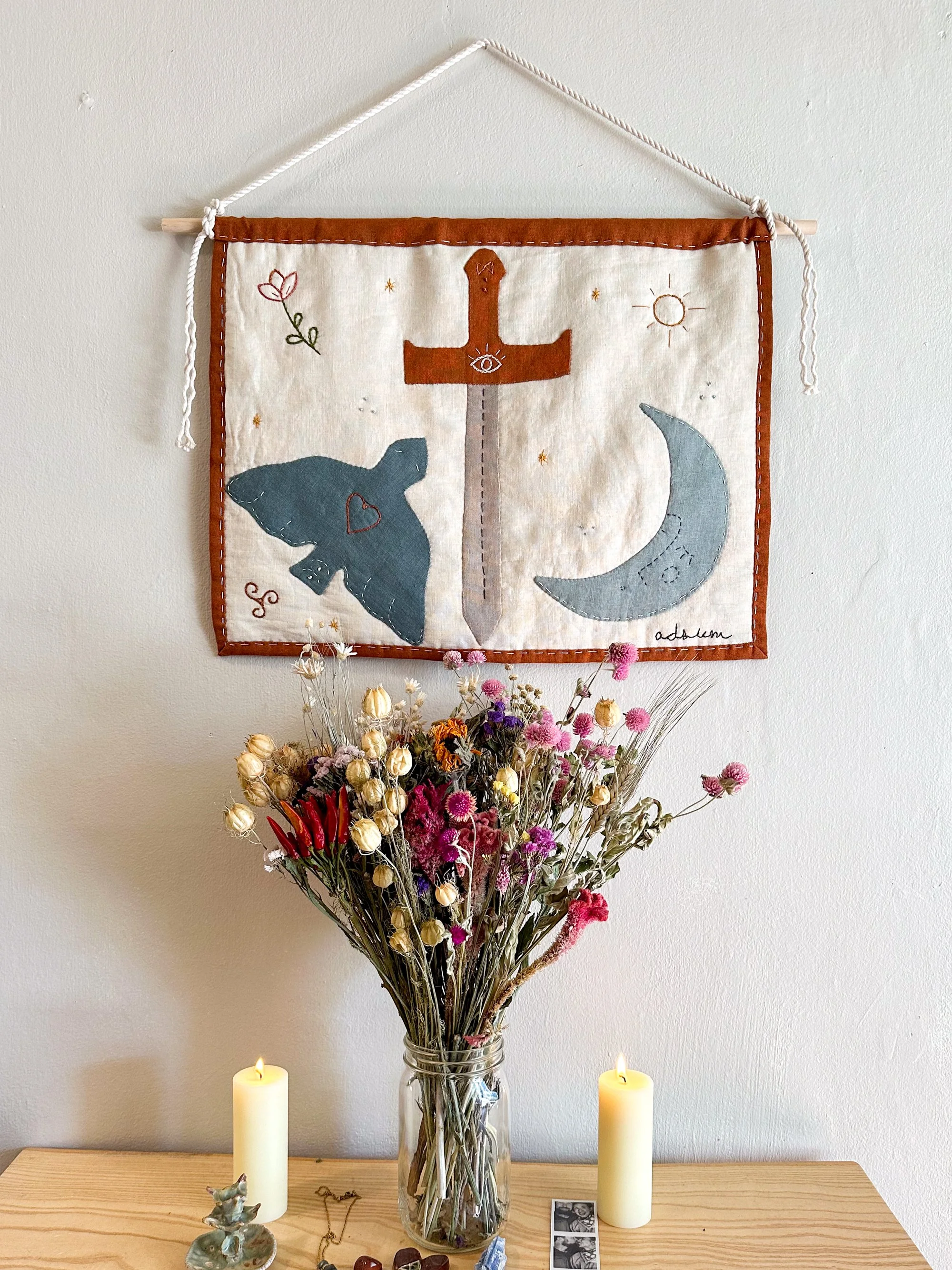 Sacred Threads: Crafting Intentional Wall Art — Thread + Sprout