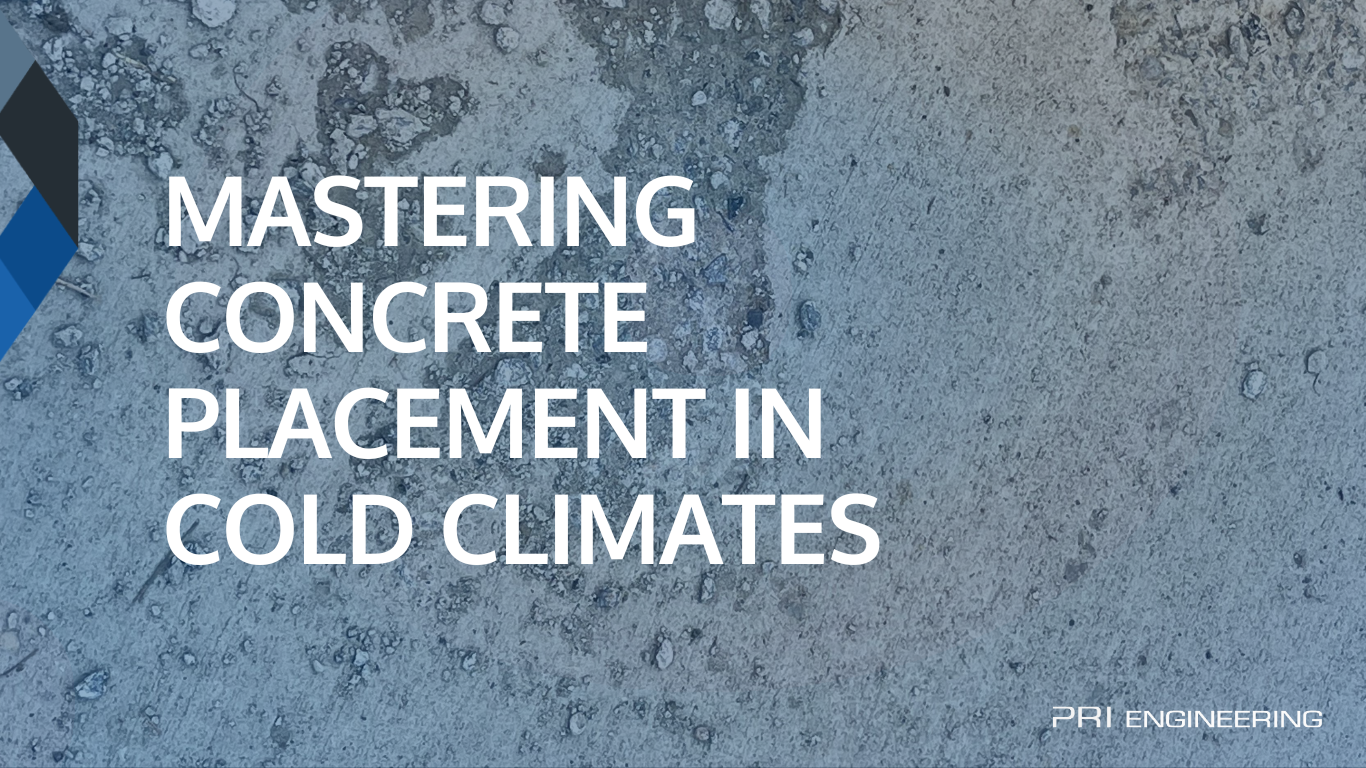 Mastering Concrete Placement in Cold Climates — PRI Engineering