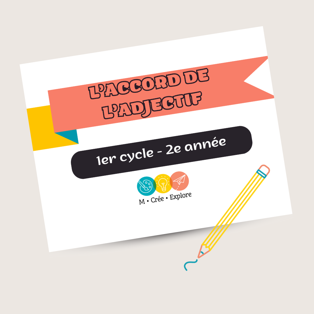 Exercices d'accord des adjectifs - Feuilles pratiques avec corrigé ...