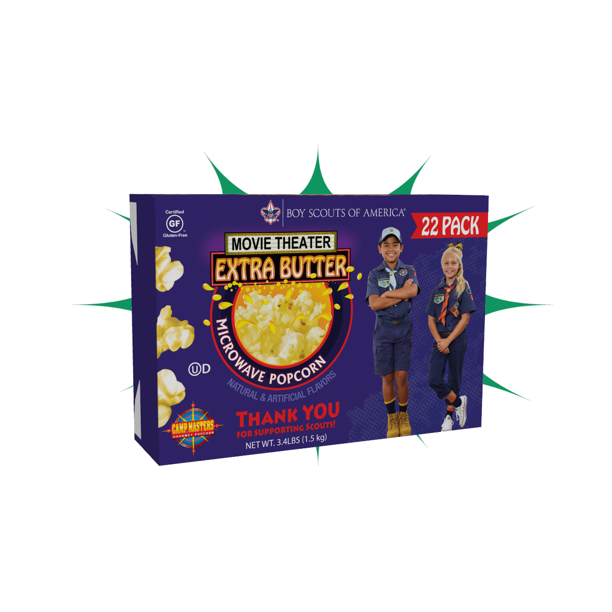 Camp Masters Popcorn