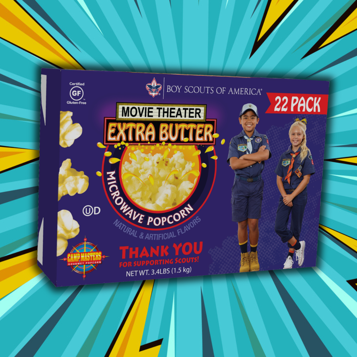 PRODUCTS — Camp Masters Popcorn