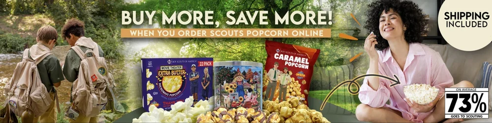 COUNCILS & UNITS — Camp Masters Popcorn