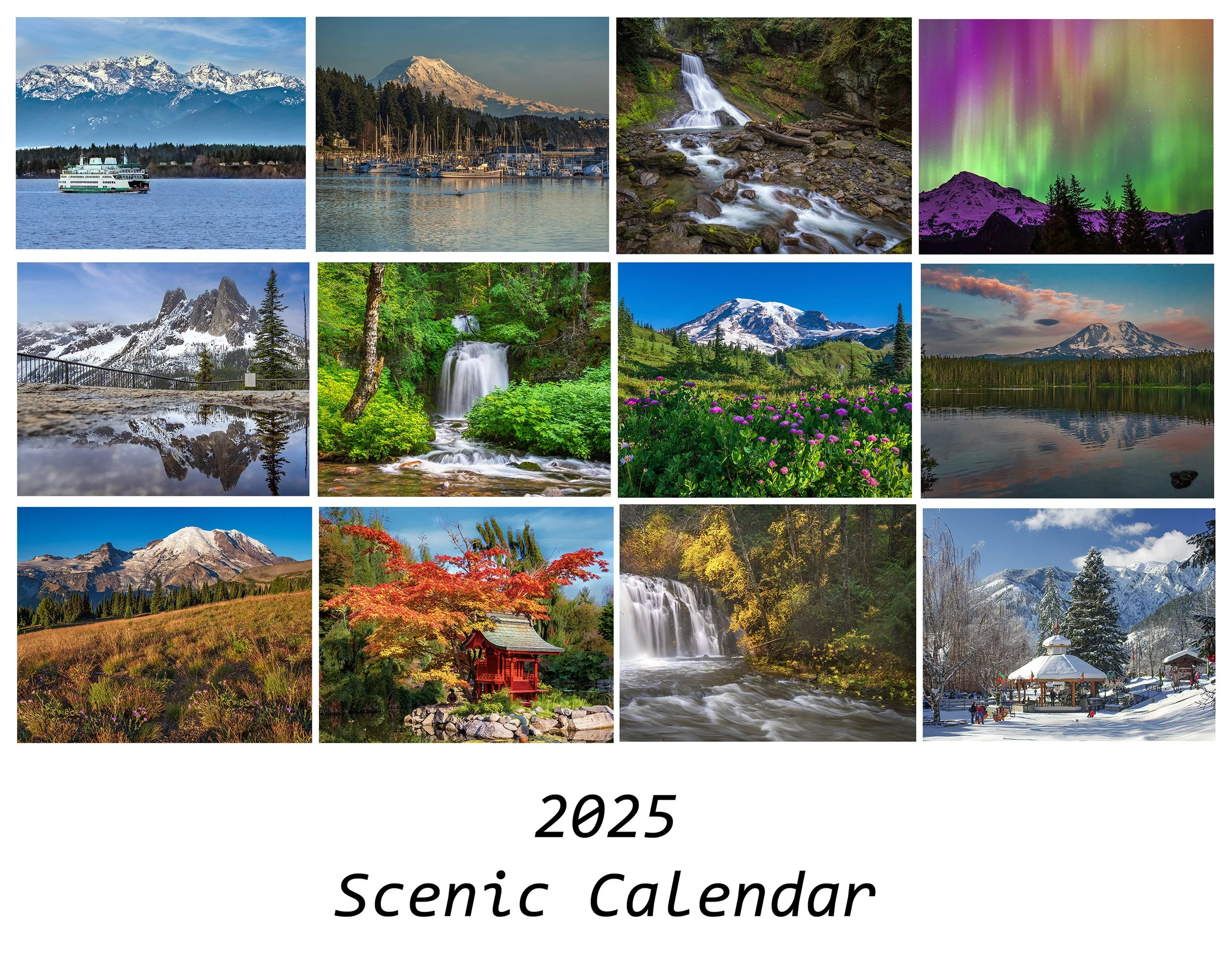 The 2025 Scenic Calendar is here! — Everyday Adventures NW